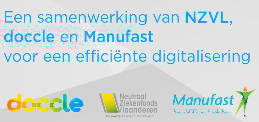 Een samenwerking van NZVL, doccle en Manufast voor een efficiënte digitalisering